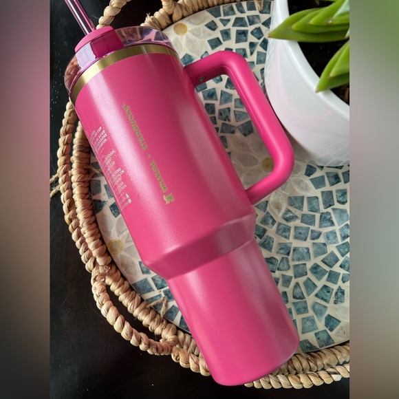 Stanley | Dining | Stanley Starbucks Limited Edition Berry Pink 4oz ...